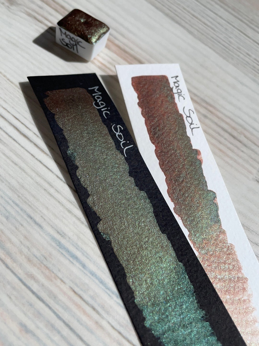 Magic Soil Watercolor Paint Watercolor Mystic Garden Vegan Lettering ...