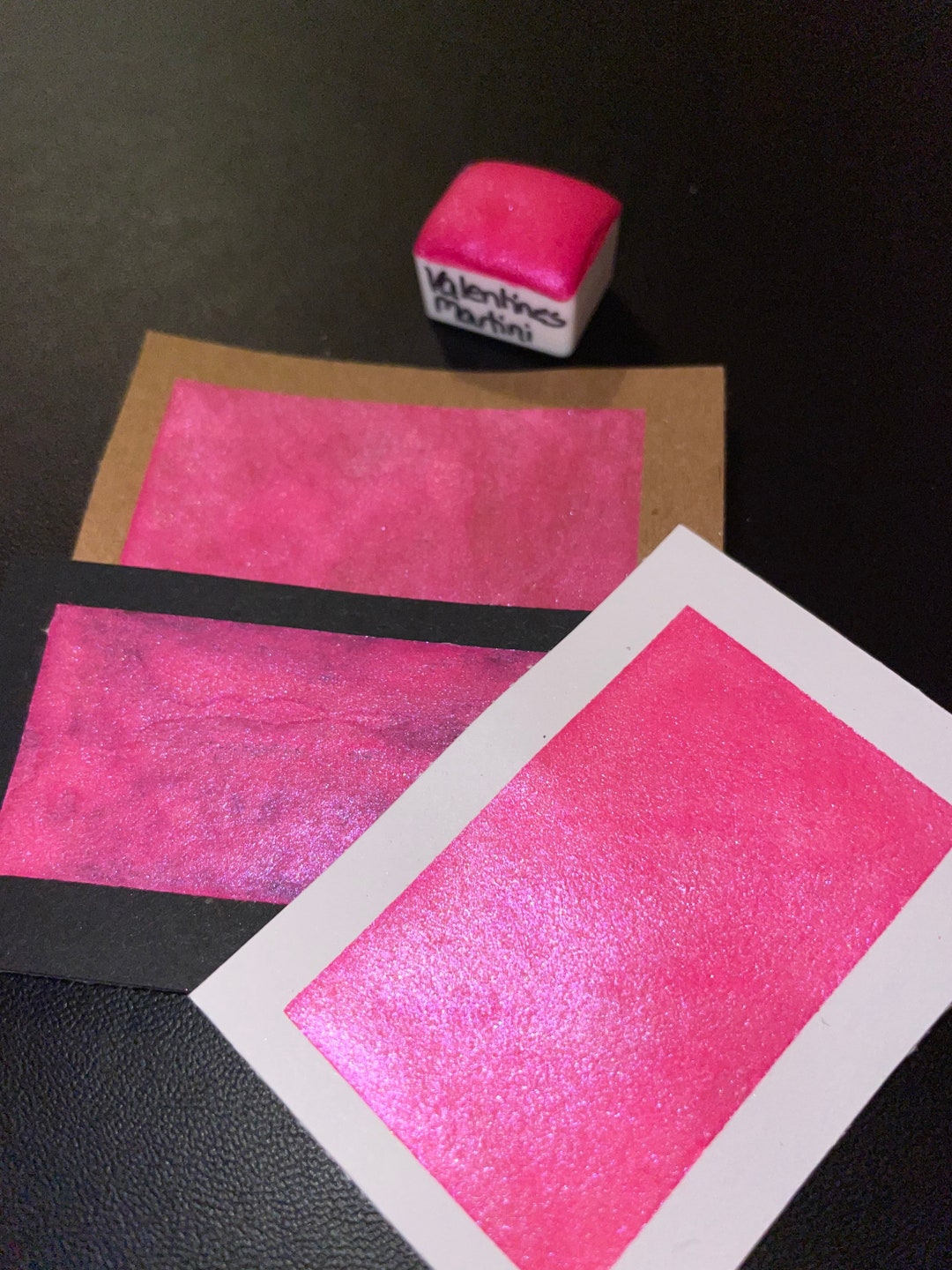 Valentine's Martini | Watercolor Paint | Watercolor 1/2 Pan | Cocktail ...