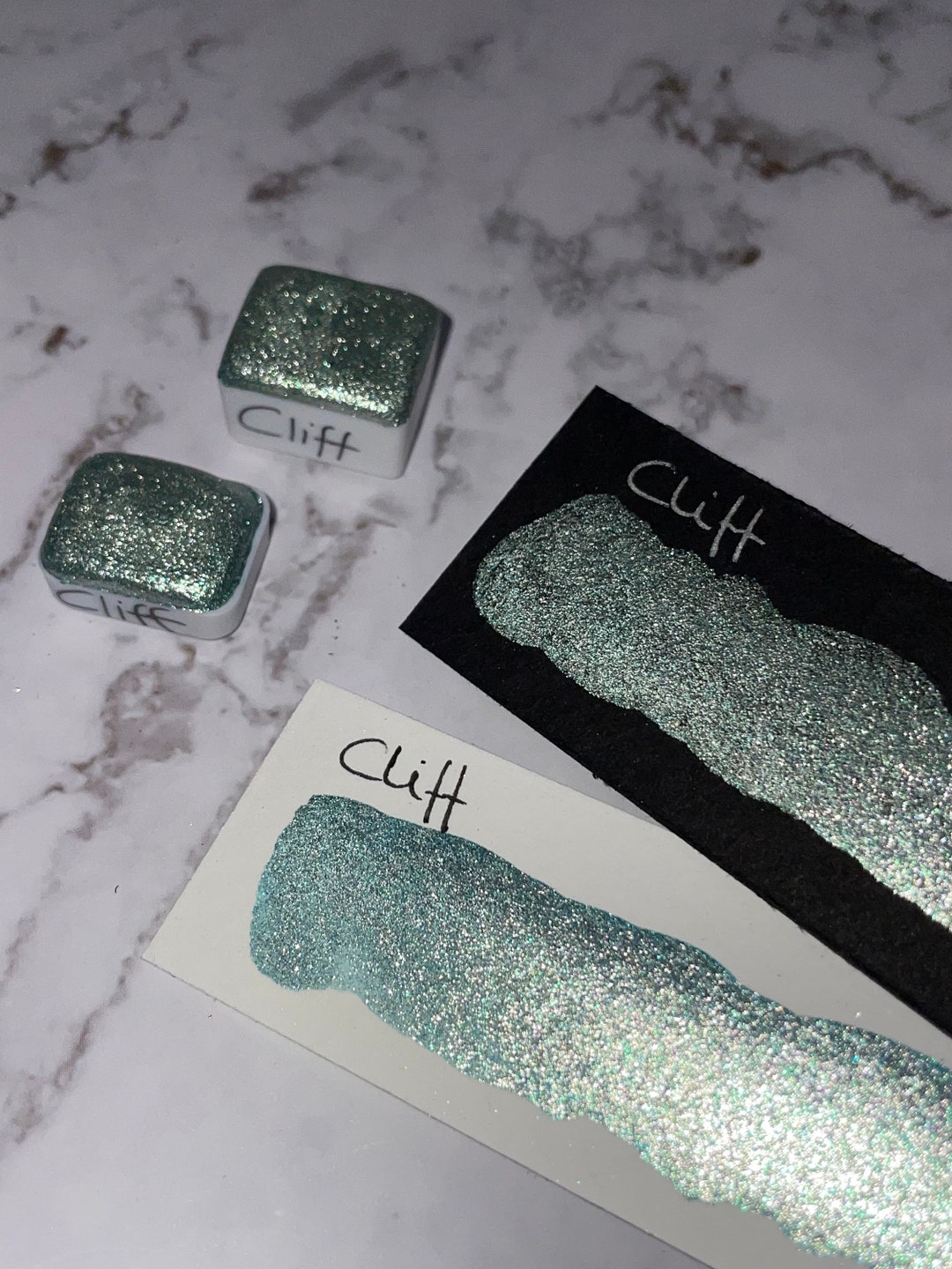 Cliff Watercolor Paint Watercolor Glossies Vegan Lettering Hand ...