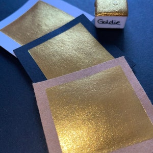 Goldie Watercolor Watercolor Paint Gold Calligraphy Lettering ...