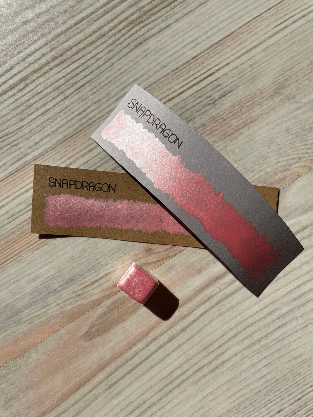 Snapdragon Watercolor Paint Watercolor 1/2 Pan Blossoms Vegan ...