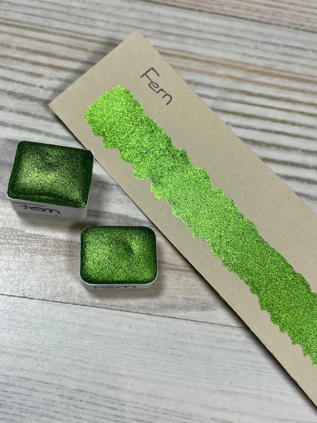 Fern | Aquarellfarbe | Watercolor | Chrome | vegan | Lettering ...