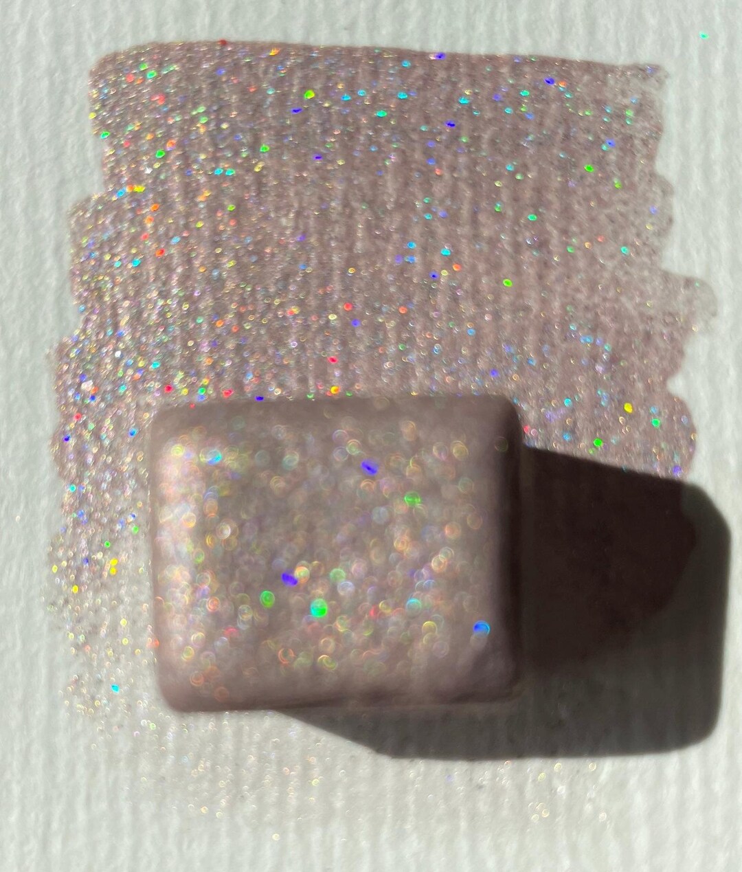 Soho | Watercolor Paint | Watercolor 1/2 Pan | Holo Shifter | Vegan ...