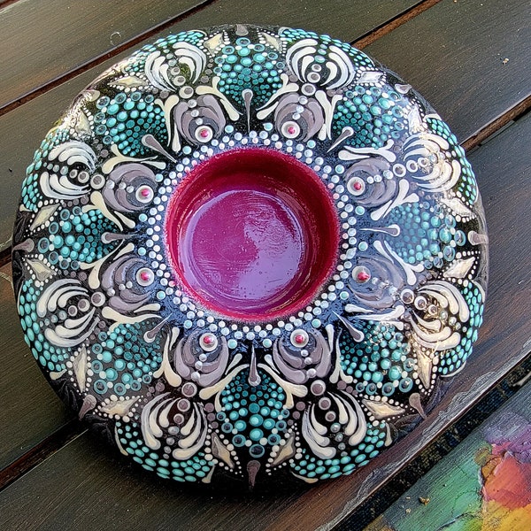 Hand Painted Mandala - Etsy
