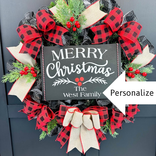 Custom Wreath - Etsy