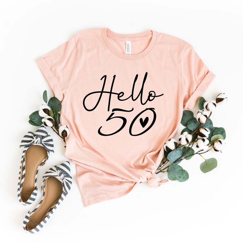 Hello 50 - Etsy