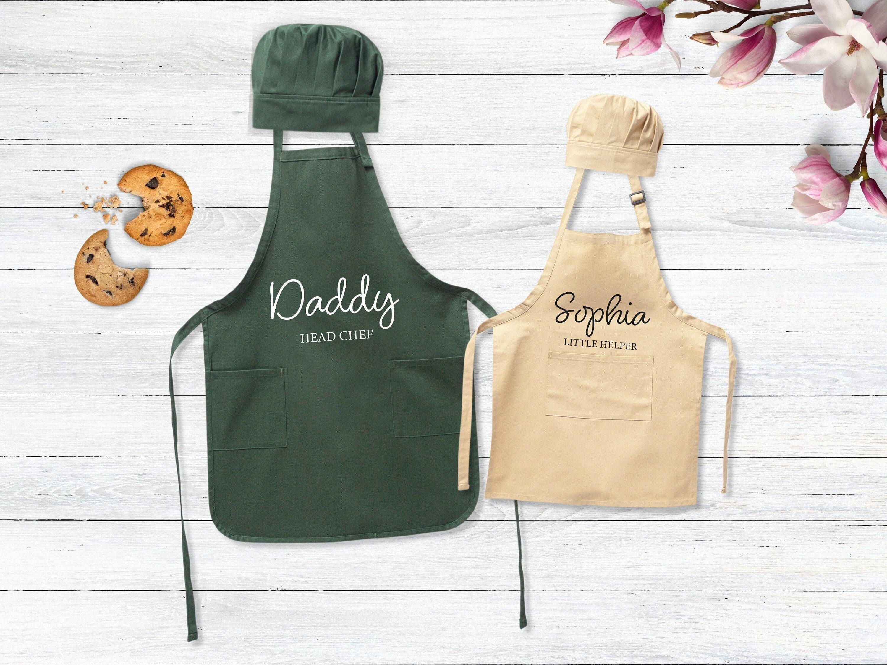 Personalized Head Chef Apron: Little Helper Gift - Etsy