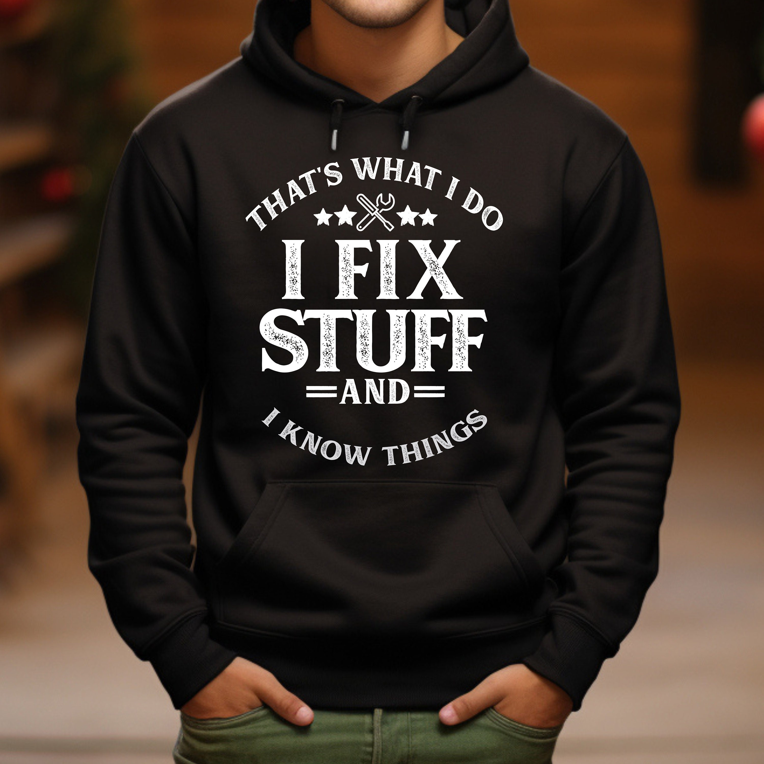 I Fix Stuff T-shirt: Funny Dad Grandpa Gift - Etsy
