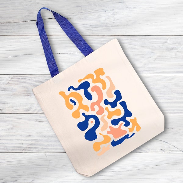 Colorful Tote Bag - Etsy