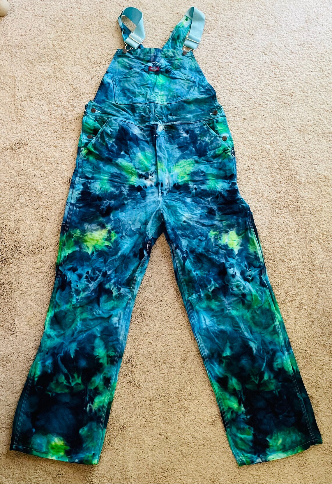 Custom Tiedye Overalls - Etsy