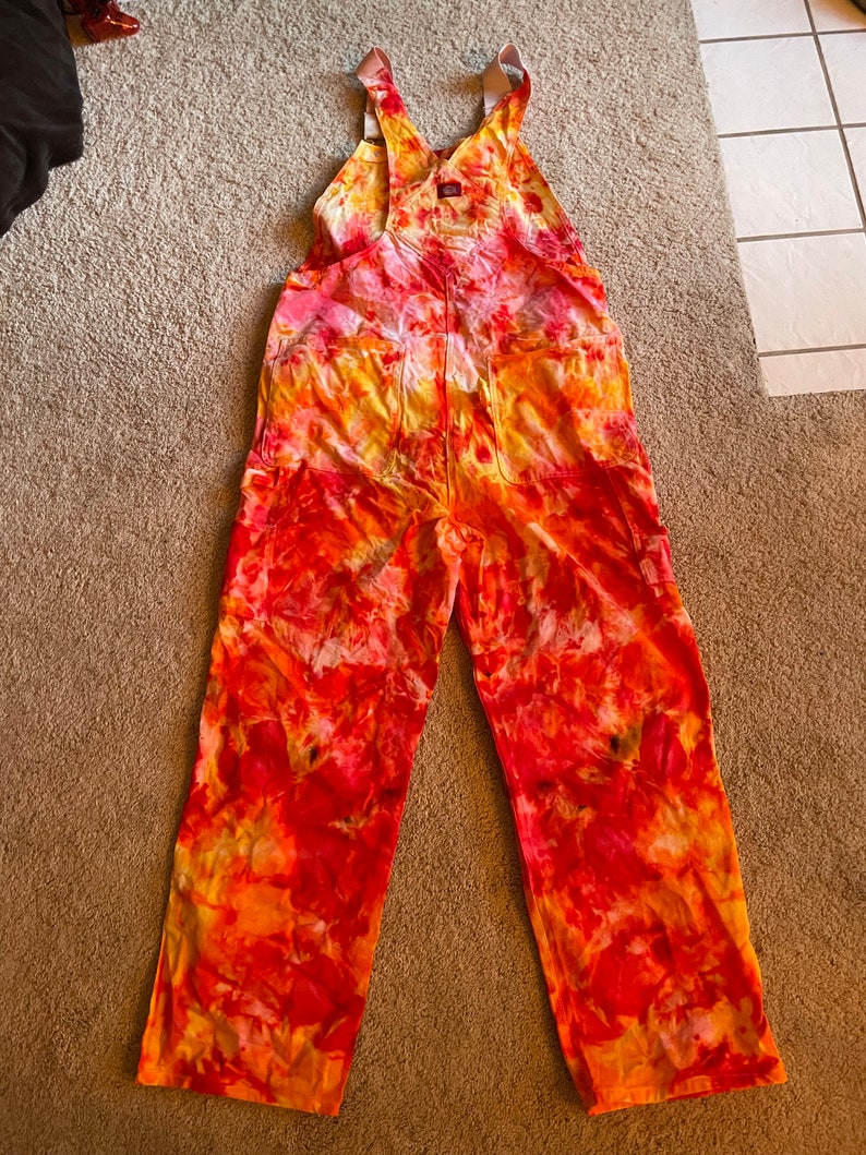 Custom Tiedye Overalls - Etsy
