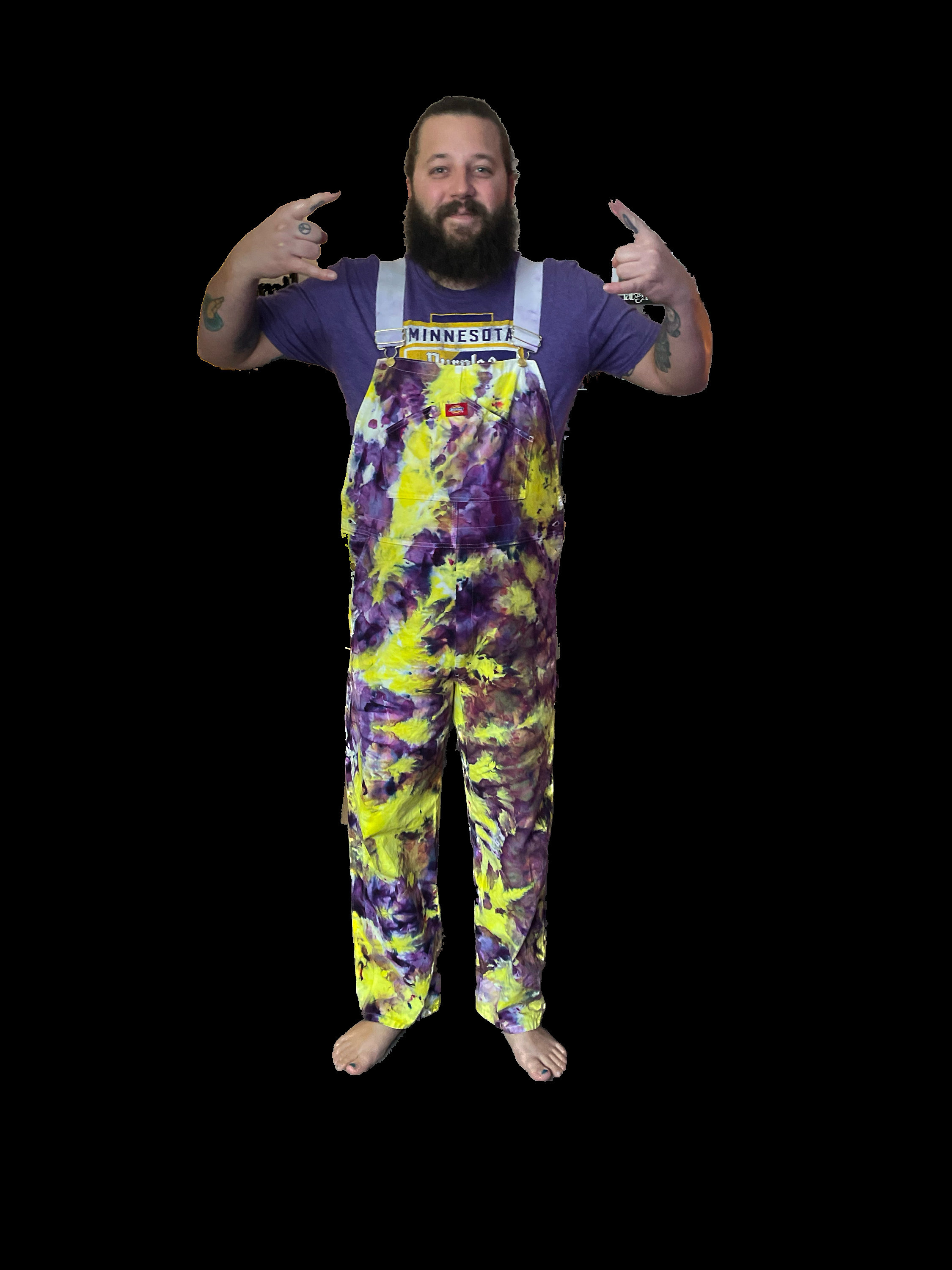 Custom Tiedye Overalls - Etsy