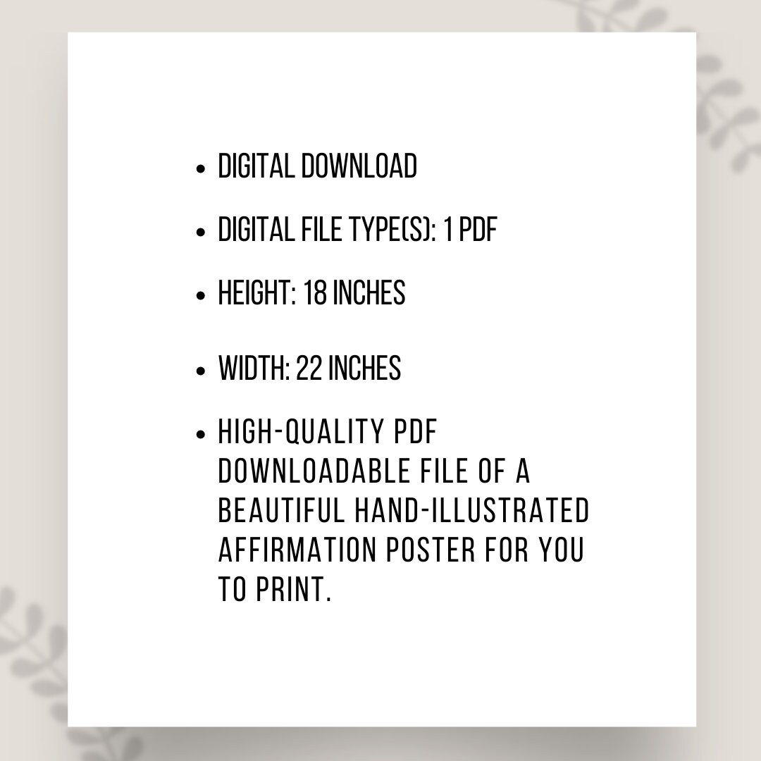 Self Love Poster, Room Poster for Kids , Kids Motivation Poster ...