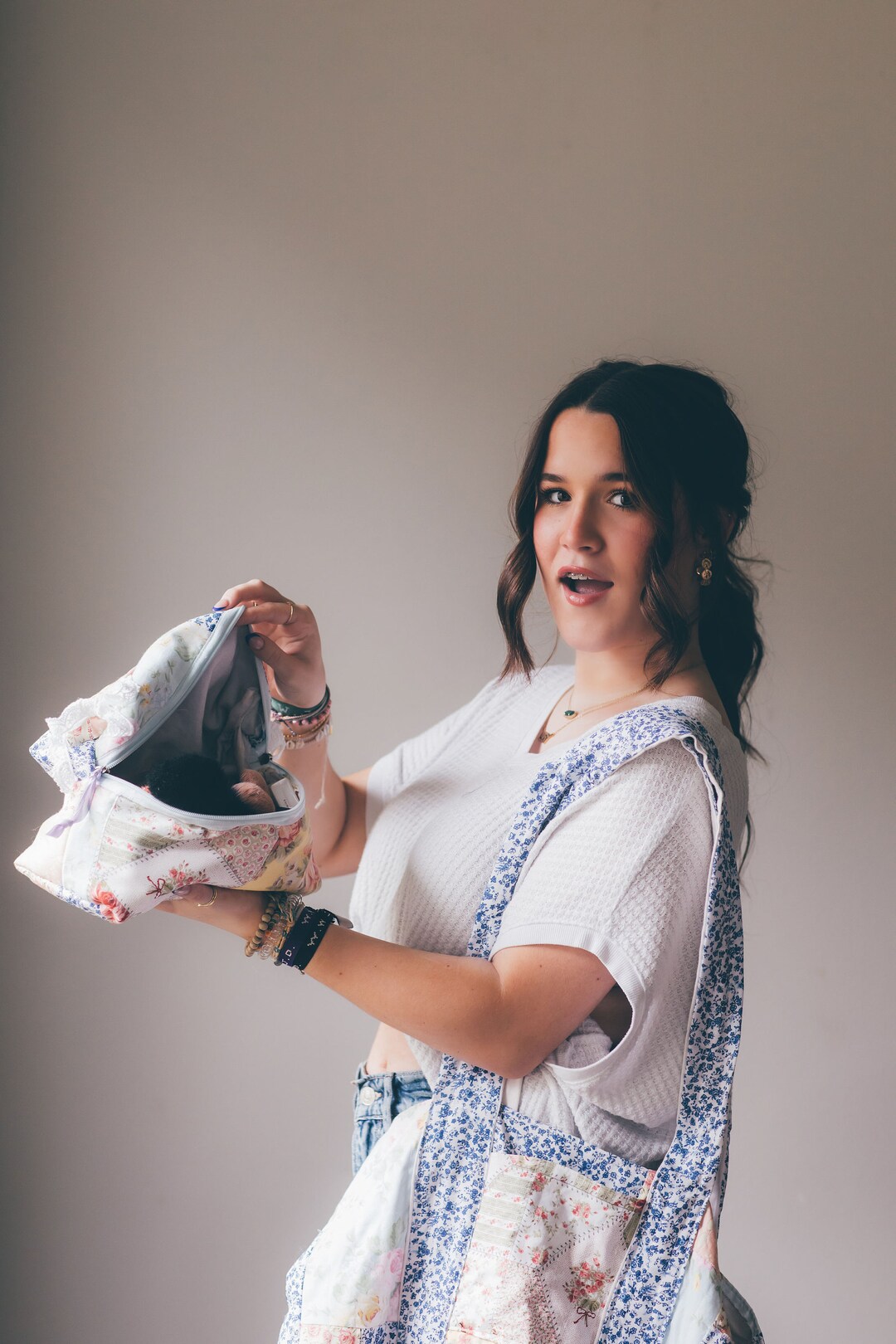 The Elvis Patchwork Makeup Bag - Etsy