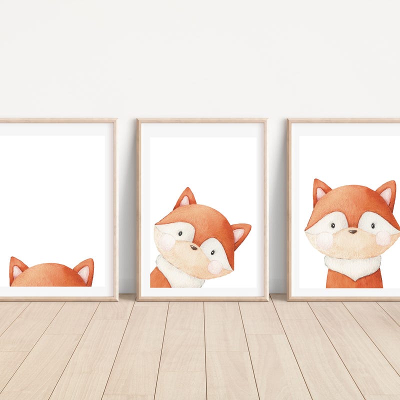 Fox Room Decor - Etsy