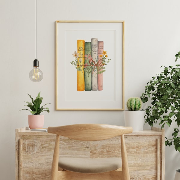 Library Wall Art - Etsy