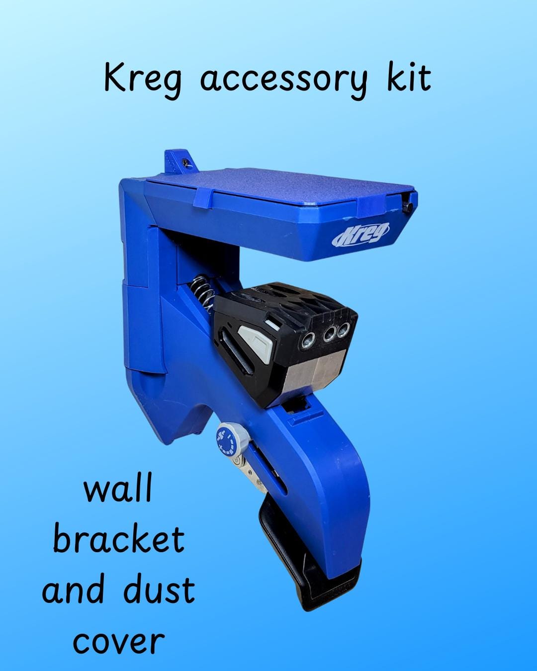 Kreg Jig Wall Mount Bracket & Accessory Dust Cover Combo - Etsy