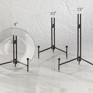 Black Metal Easel Folding Straight Edge Contemporary Modern CHOICE of 8 ...