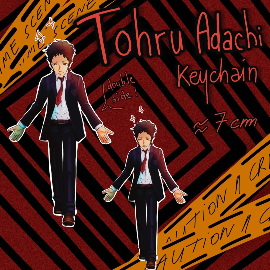 Tohru Adachi Keychain - Etsy
