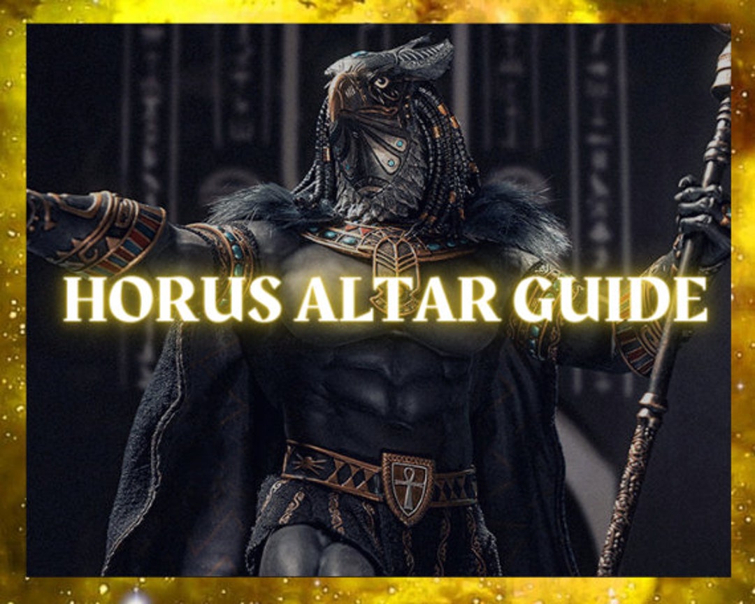 Horus Altar Guide: How to Work With the God Heru | Altar Guide ...