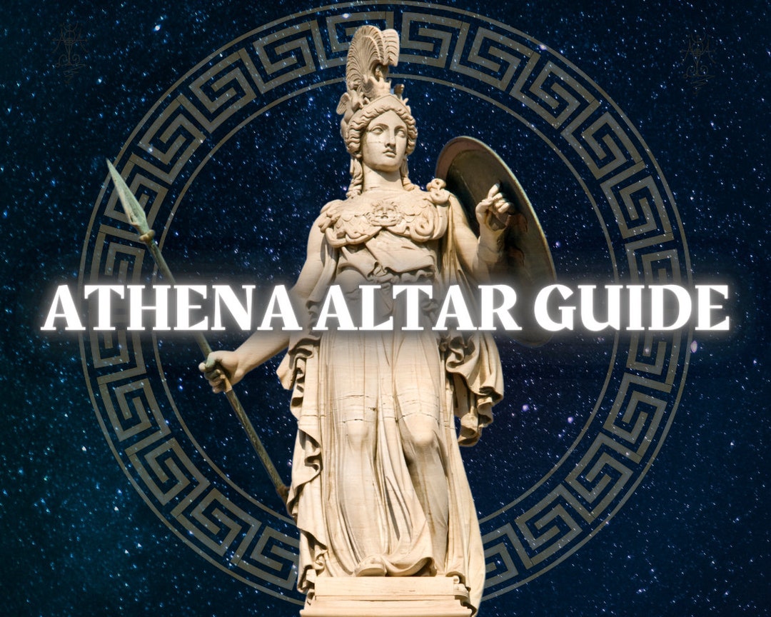 Athena Altar Guide Printable: How to Work With the Greek Goddess of War ...