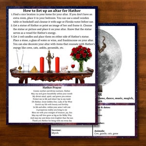 Hathor Evocation Guide: How to Work With the Egyptian Goddess Hathor ...