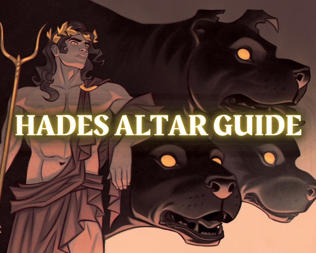 How to Work With Hades: Greek Deity Altar Guide Printable - Etsy
