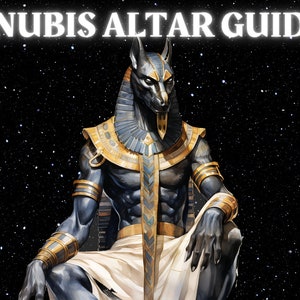Anubis Altar Guide: How to Work With the Egyptian God Anubis | Anubis ...
