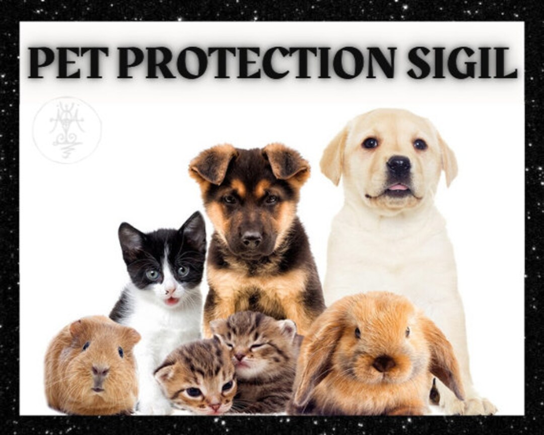 Protect Your Pet From Danger & Harm | Sigil Magick Grimoire Page | Pet ...