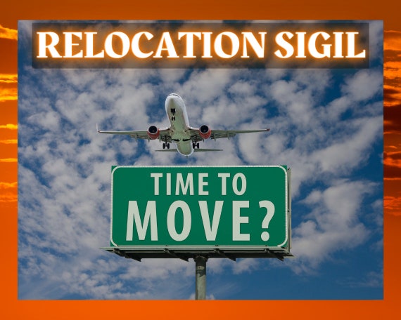 Manifest a Move to a New City State or Country: DIY Sigil - Etsy