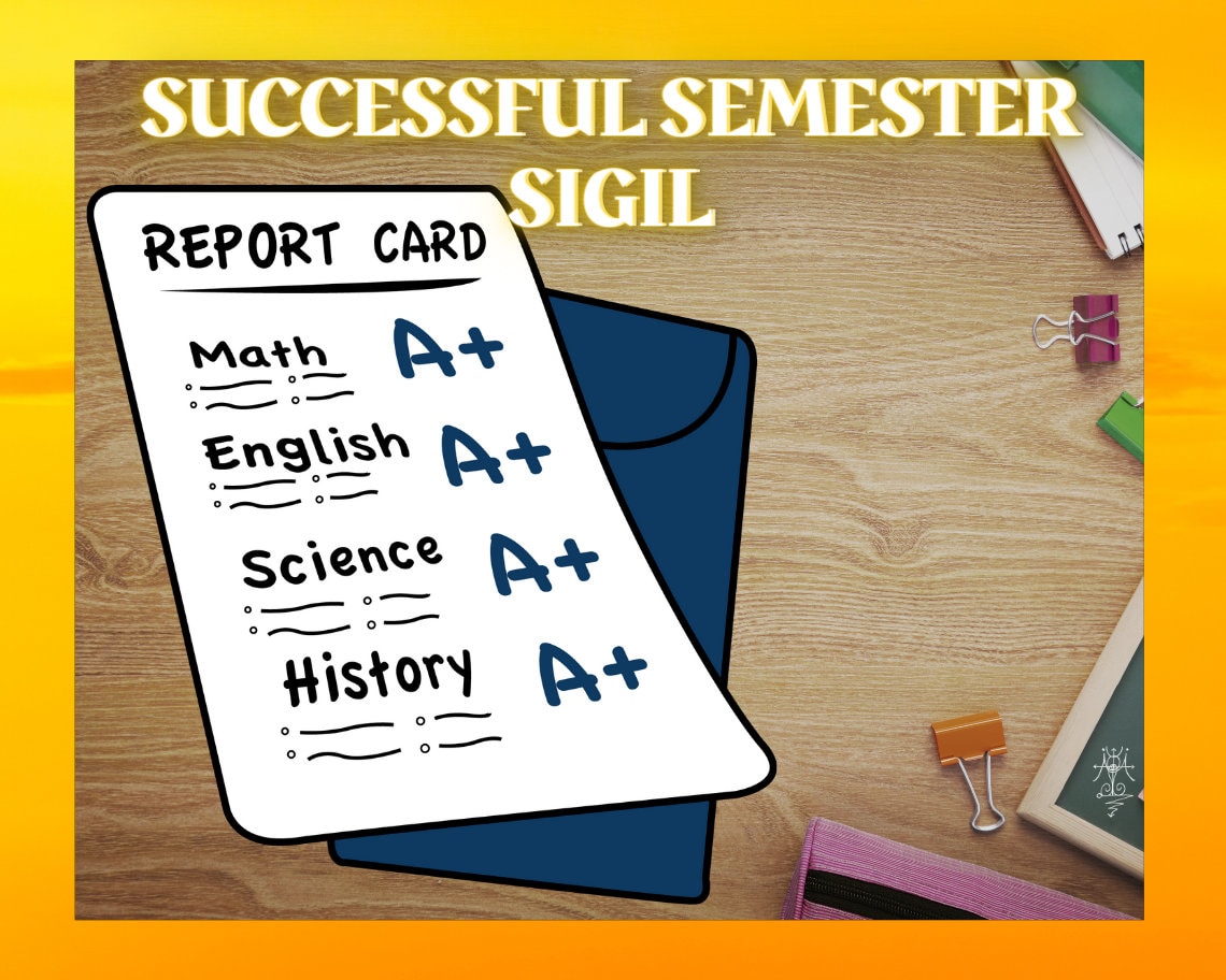 Successful Student Sigil Bundle: 7 Magickal Sigils & Rituals - Etsy