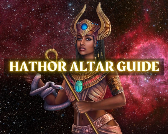 Hathor Evocation Guide: How to Work With the Egyptian Goddess | Etsy