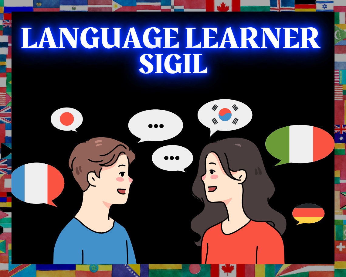 Language Learner Sigil: Sigil Magick Grimoire Page - Etsy