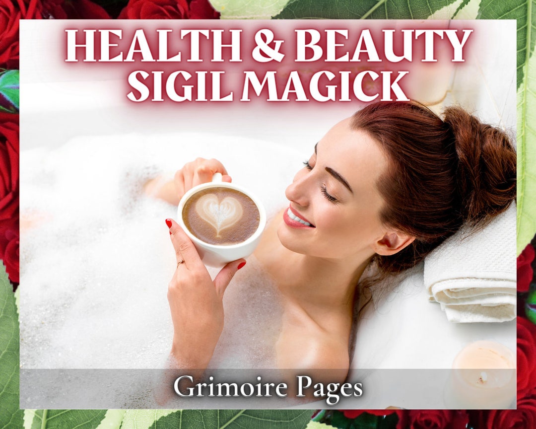 Health & Beauty Sigil Magick Grimoire Pages: 12 Powerful Sigils for ...