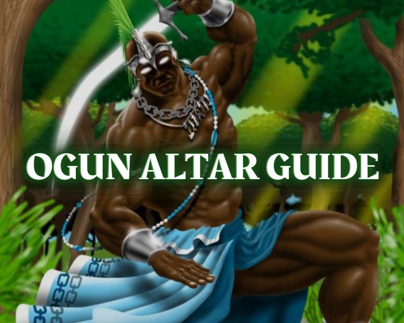 How to Work With Ogun: Orisha Altar Guide Printable Ogoun - Etsy