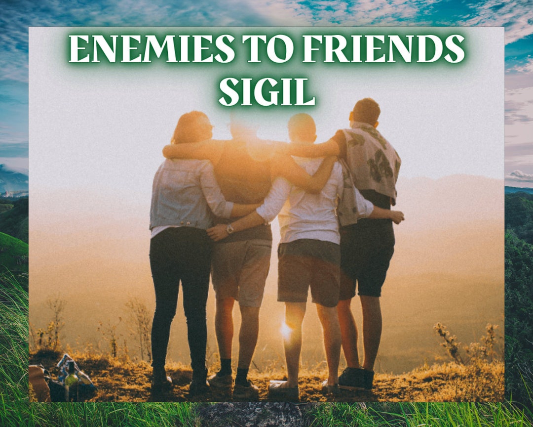 Turn Your Enemy Into Your Friend: Sigil Magick Grimoire Page | Enemies ...