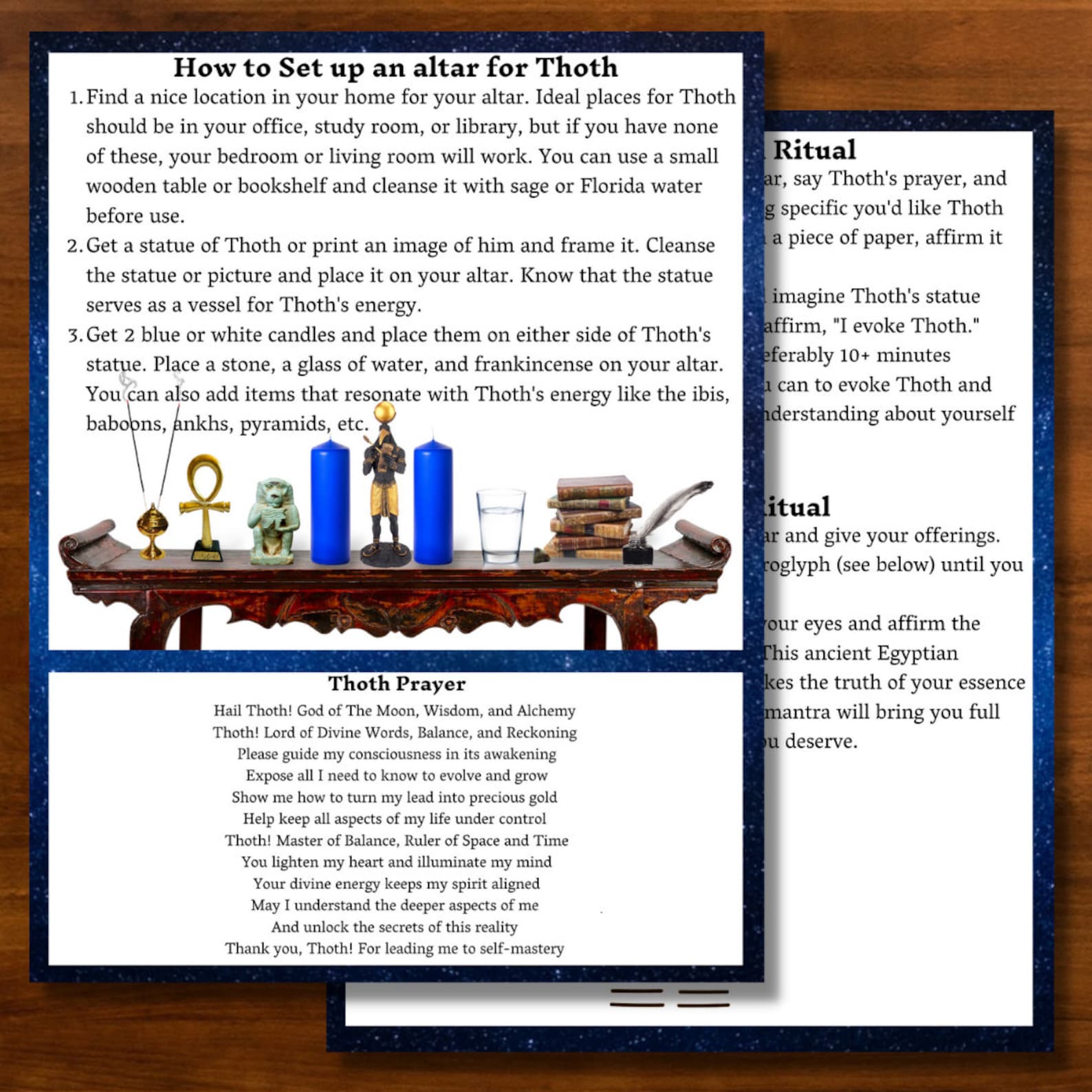 Thoth Evocation Guide: How to Work With the Egyptian God Thoth | Altar ...