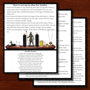 Anubis Altar Guide: How to Work With the Egyptian God Anubis | Anubis ...