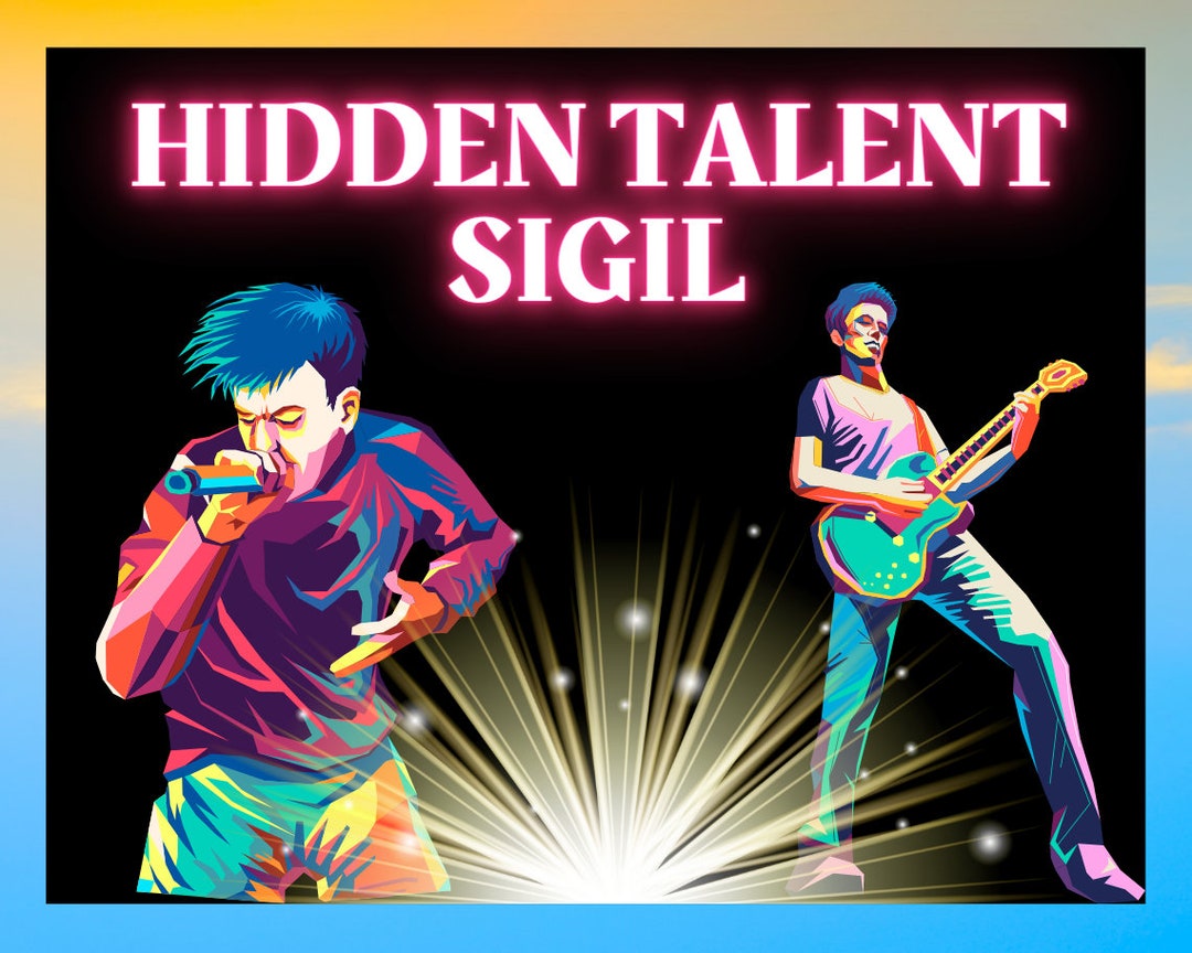 Uncover Your Hidden Gifts : Sigil Magick Grimoire Page | Hidden Talents ...