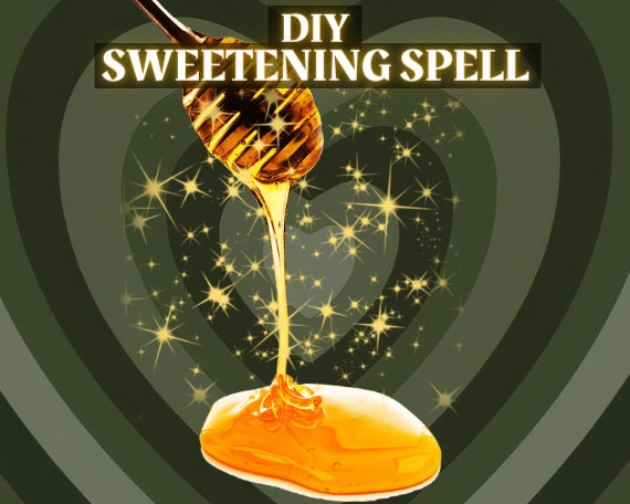 Sweeten Their Attitude Toward You: DIY Sweetening Spell | Etsy