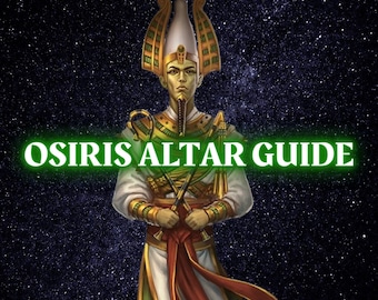 Osiris Altar Guide - Etsy