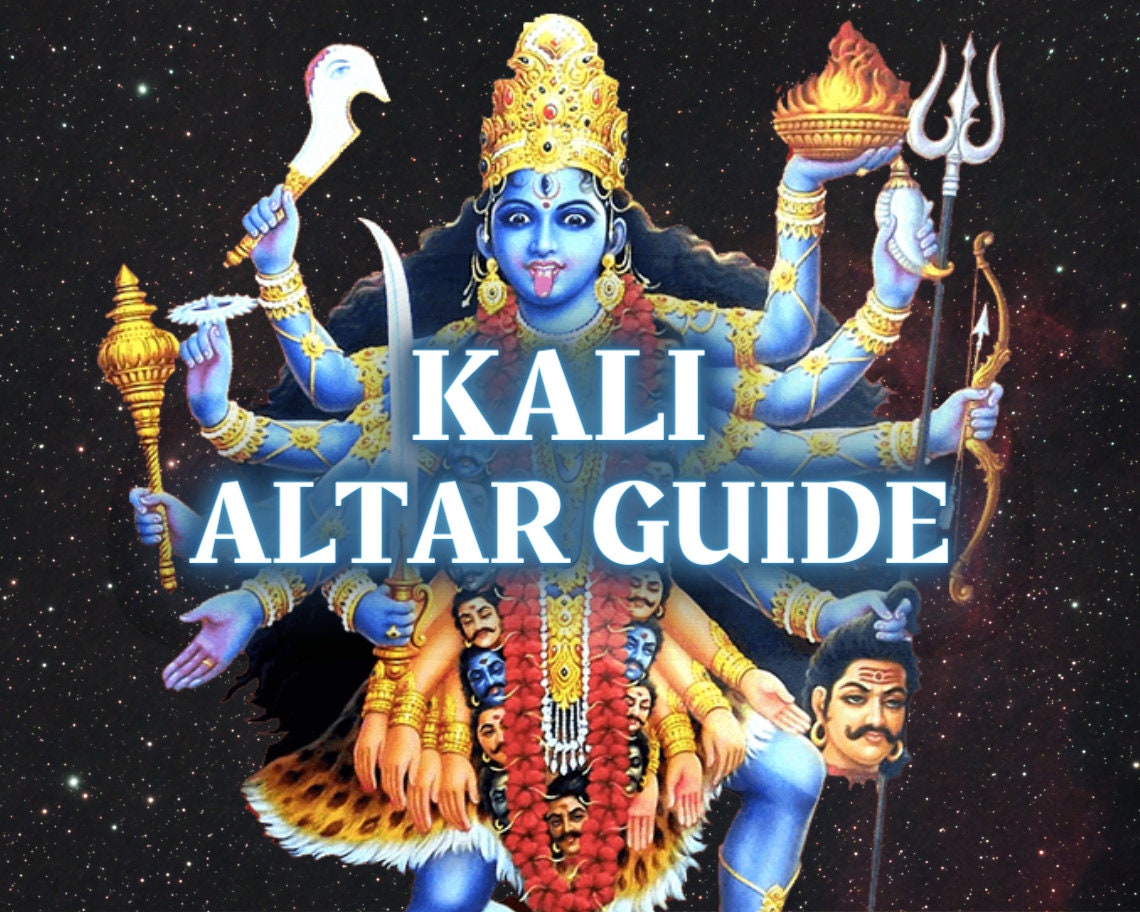 Kali Ma Altar Guide: How to Work With the Hindu Goddess Kali | Altar ...