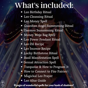 Leo Magick: 12+ Leo Spells & Rituals for Your Grimoire | Leo Book of ...