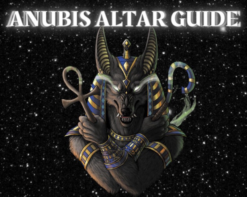 Anubis Altar Guide: How to Work With the God Anubis - Etsy Ireland