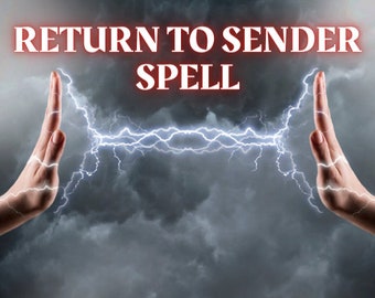 Return to Sender Spell | Etsy