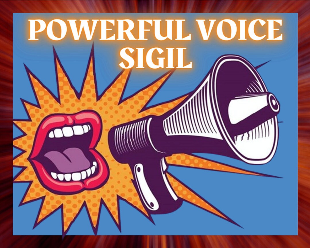 Always Be Heard & Communicate Effectively: Powerful Voice Sigil | Sigil ...