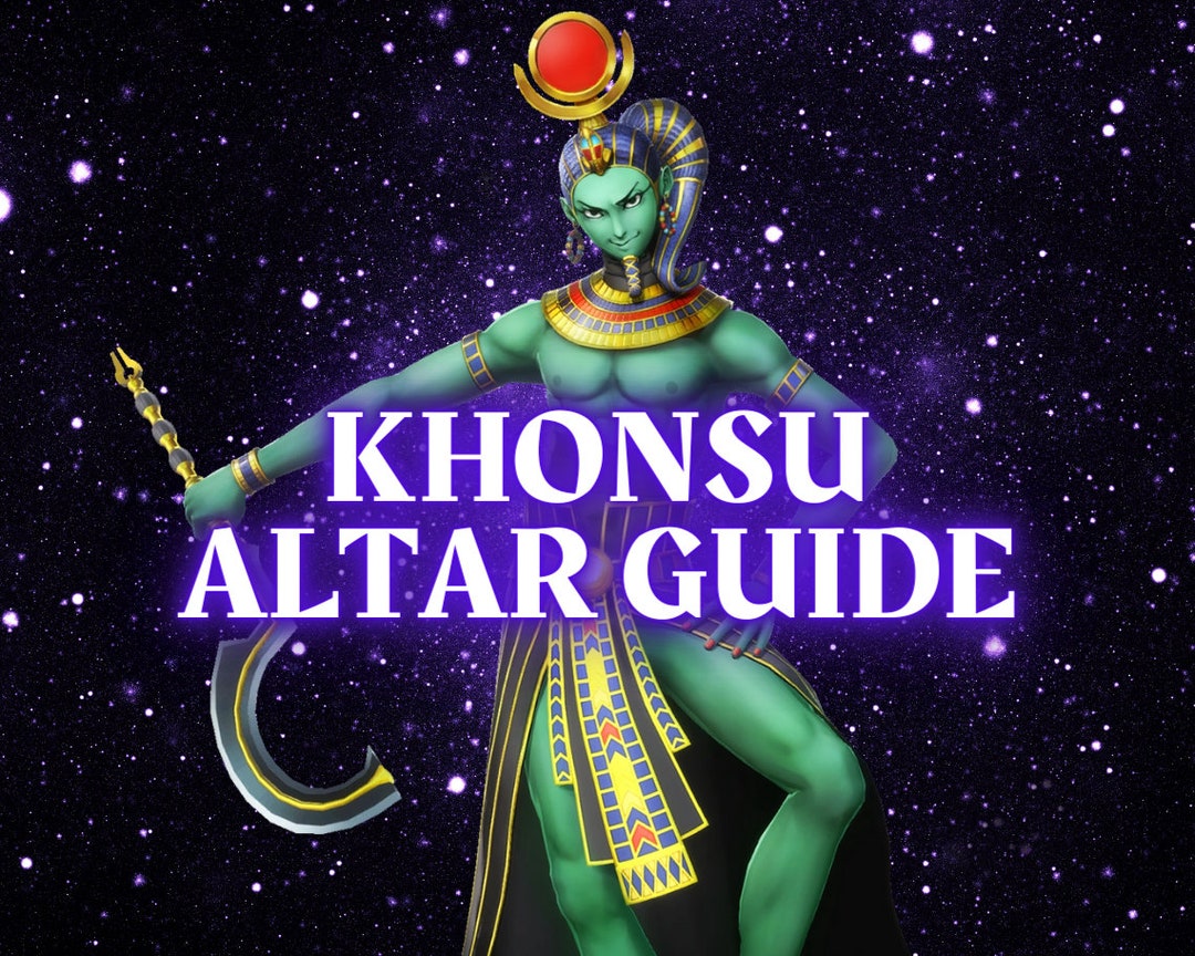 How to Work With Khonsu: Egyptian God Altar Guide | Kemetic Deity ...