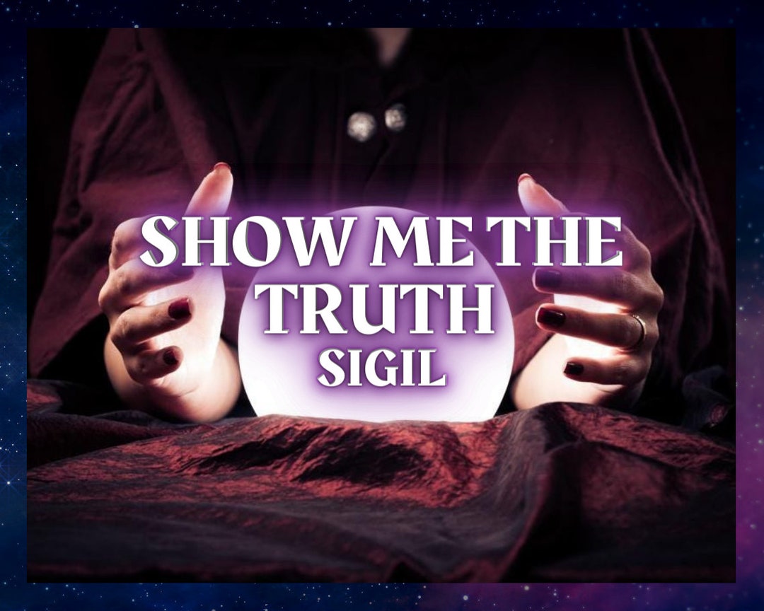 Truth Sigil: Sigil Magick Grimoire Page | Honesty Sigil | Tell Me the ...