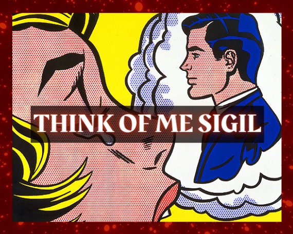 Keep Them Thinking of You | DIY Sigil Magick | Think of Me Sigil - Etsy