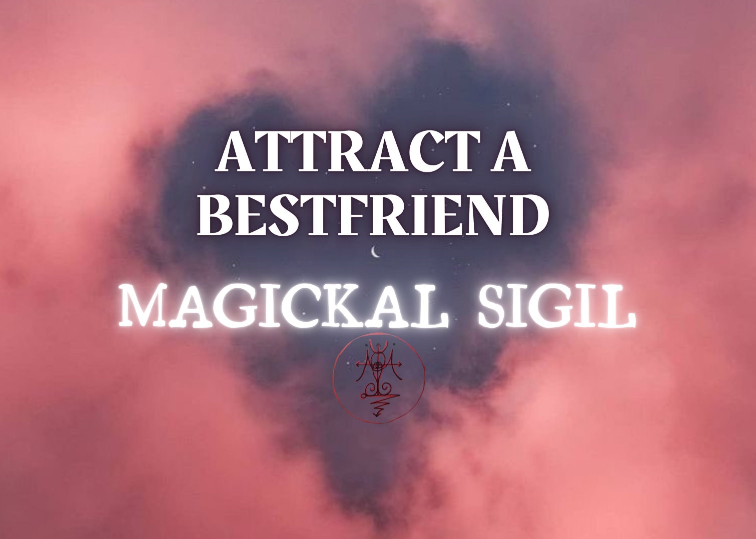 Best Friend Sigil BFF Spell Sigil Magick Find Your Best - Etsy UK